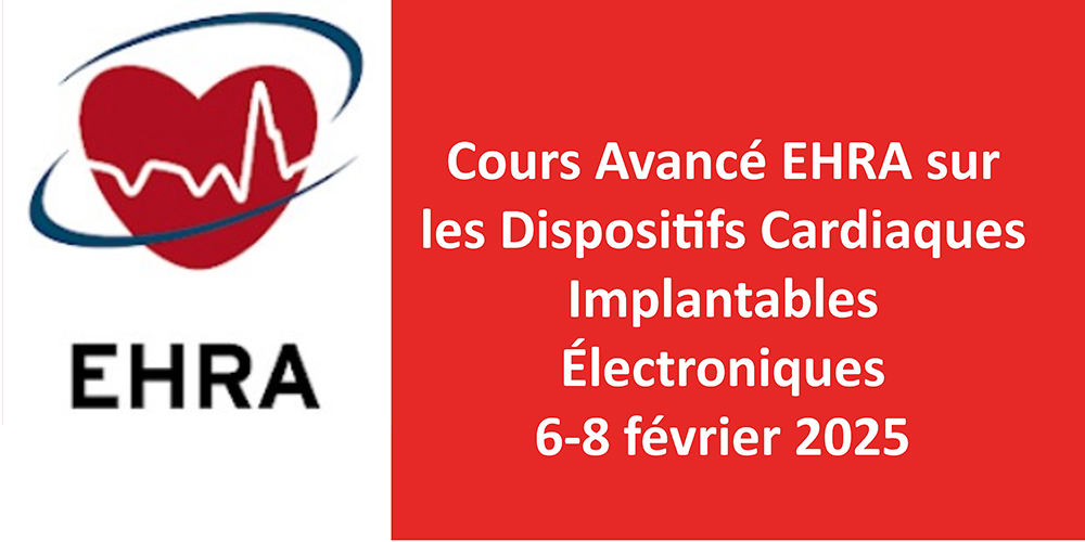 Participez au prochain cours avancé DCIE de l’EHRA : rendez-vous à Genève en février 2025 ...